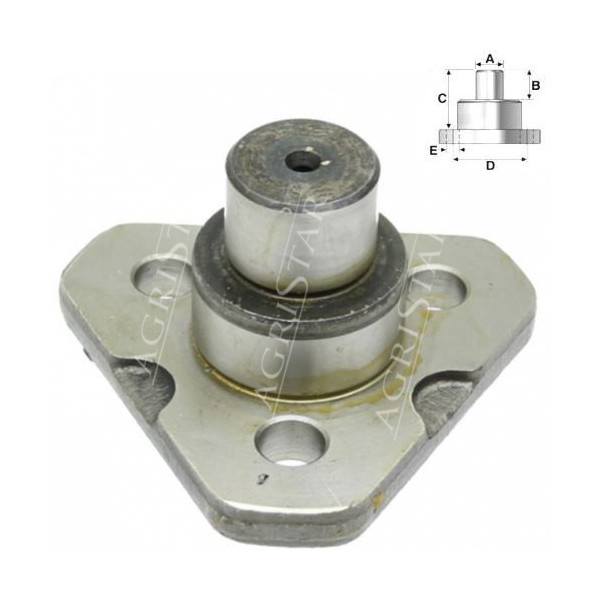 PON2807 Sworzeń zwrotnicy górny 041066R1 122260A1 7028383